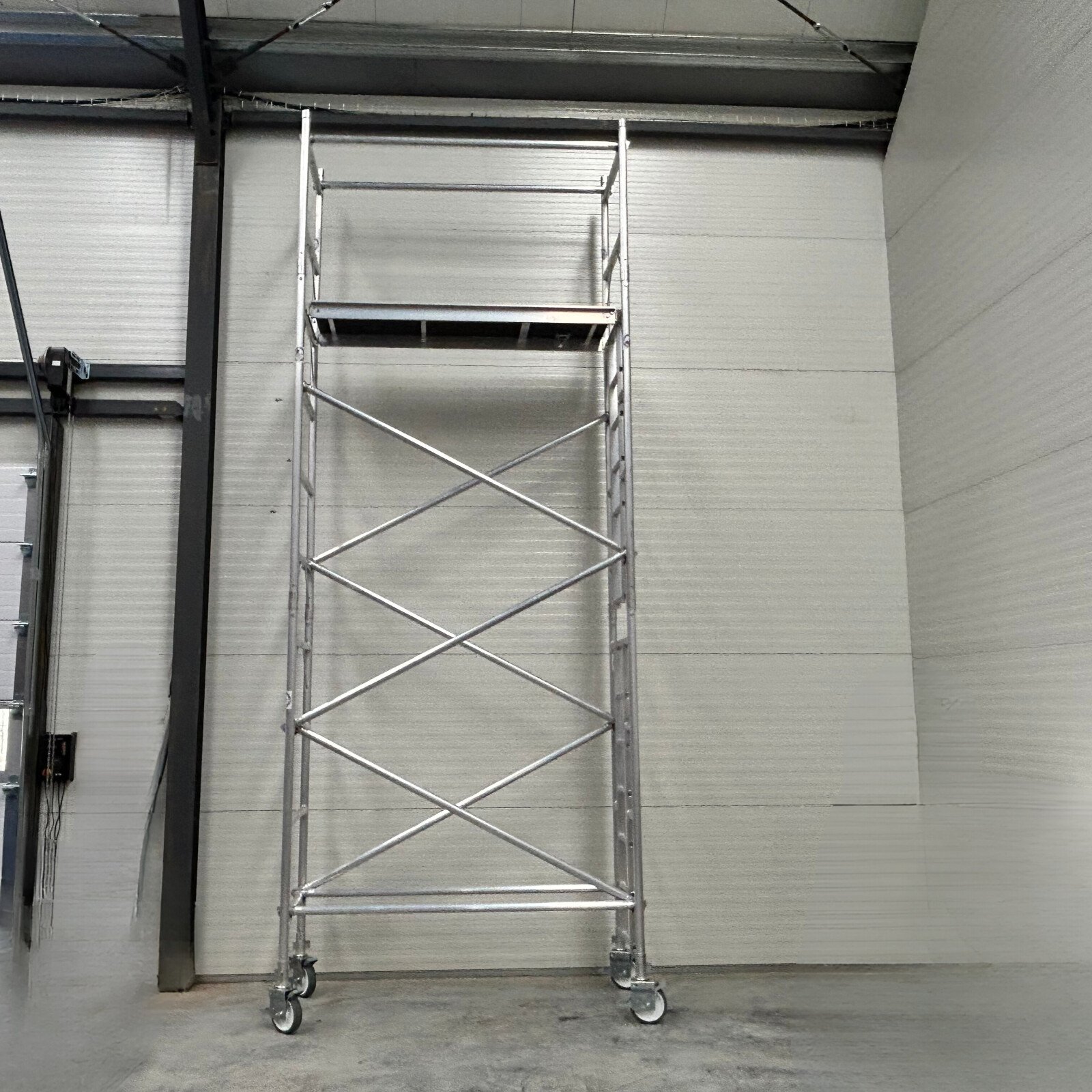 Schela mobila simplă din aluminiu 5*0.75 m - SmartHeater.ro