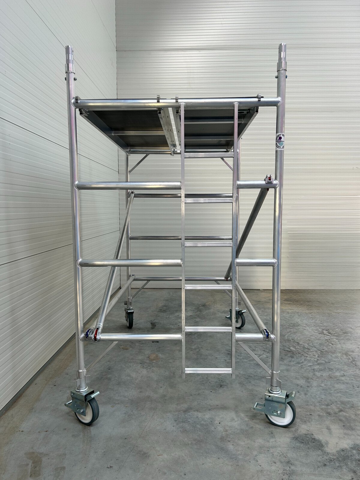 Schela mobila dubla din aluminiu 2*1.35 m - SmartHeater.ro