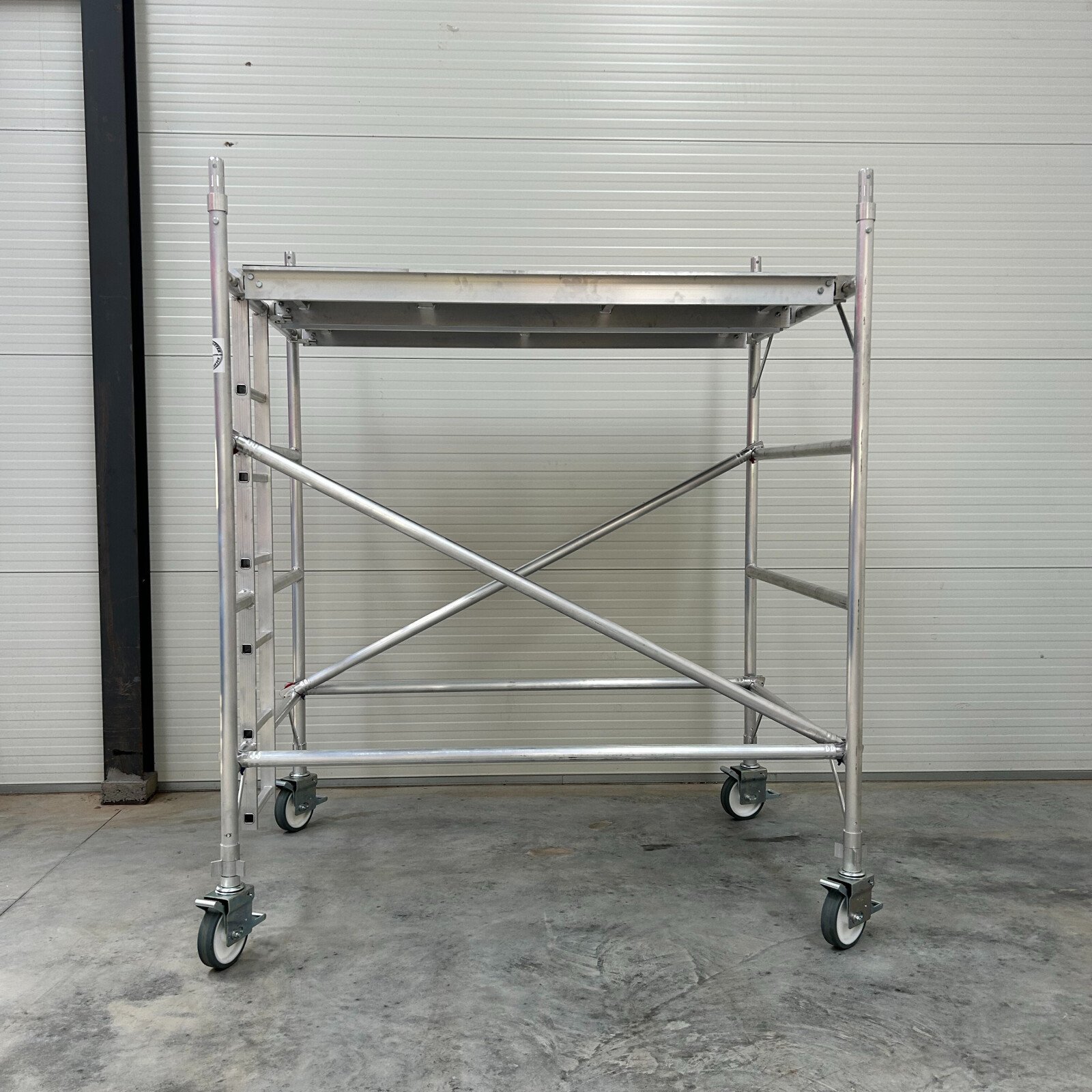 Schela mobila dubla din aluminiu 2*1.35 m - SmartHeater.ro