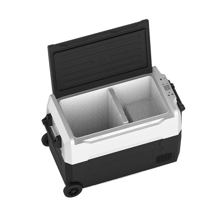 Frigider auto cu compresor smart cooler, cu bluetooth si roți ...