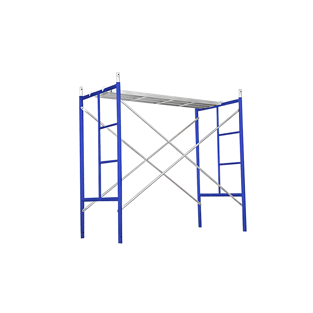 Schela otel 1800 L *1219 l * 1700 h cu 4 diagonale și o platformă ...