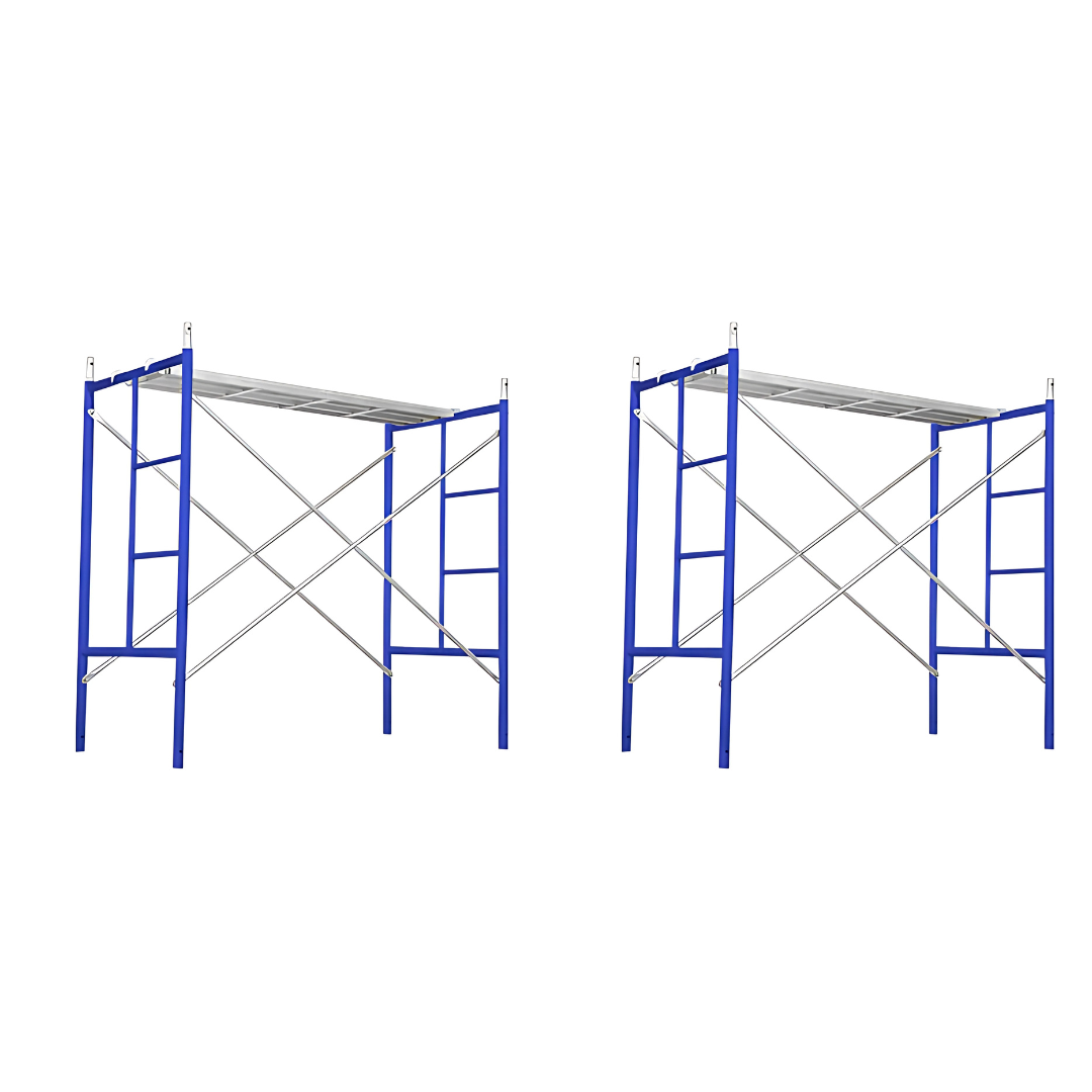 Schela otel 1800 L *1219 l * 3400 h cu 8 diagonale și 2 platforme ...