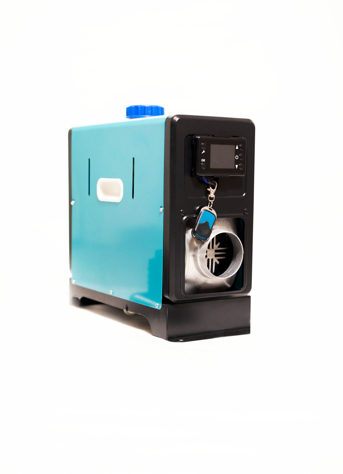 Sirocou portabil smart heater premium verde 8KW 12V SI 24V, carcasa de ...