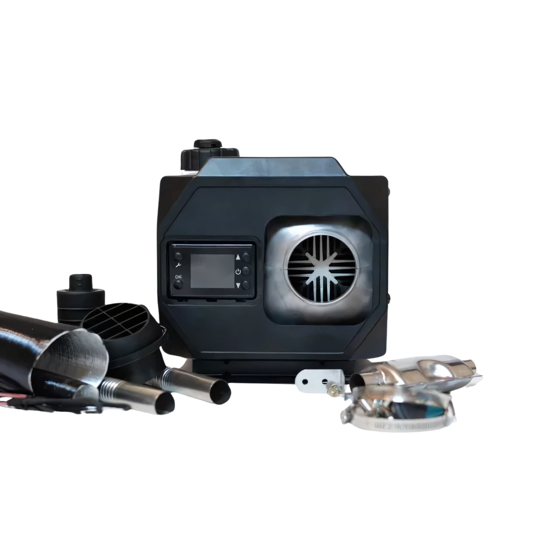 Sirocou portabil patrat premium alb smart heater, putere 8 KW, 12V,24V ...