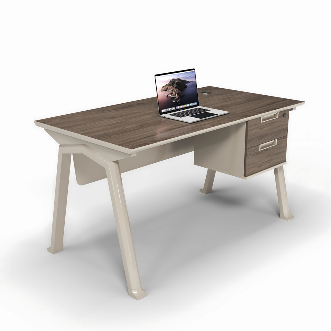 Masă birou cu sertare fixe suspendate ,design modern și elegant ...