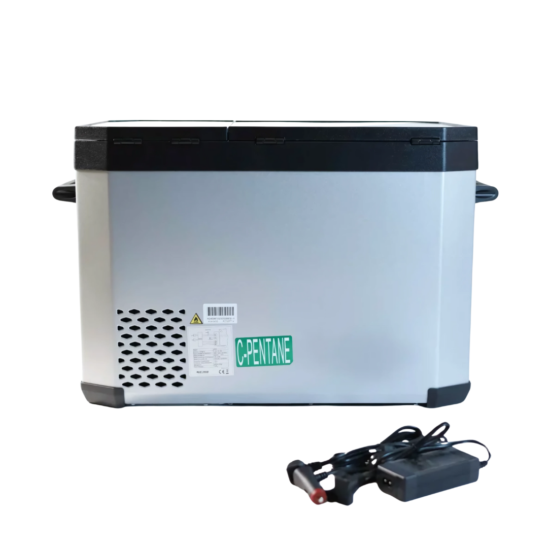 Frigider auto cu compresor smart cooler, cu bluetooth, zona dubla de ...