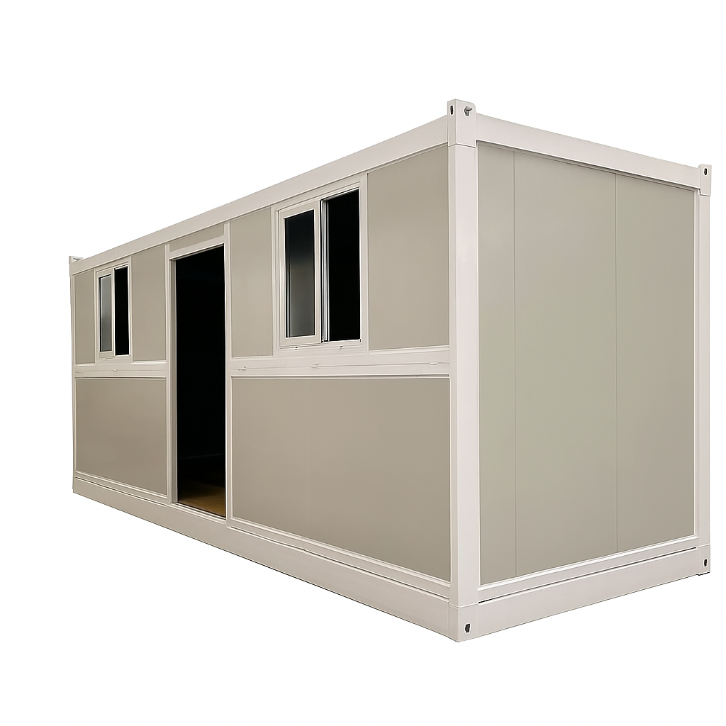 Container Pliabil alb- geam temopan / ușă laterală 5800 x 2500 x 2450 ...