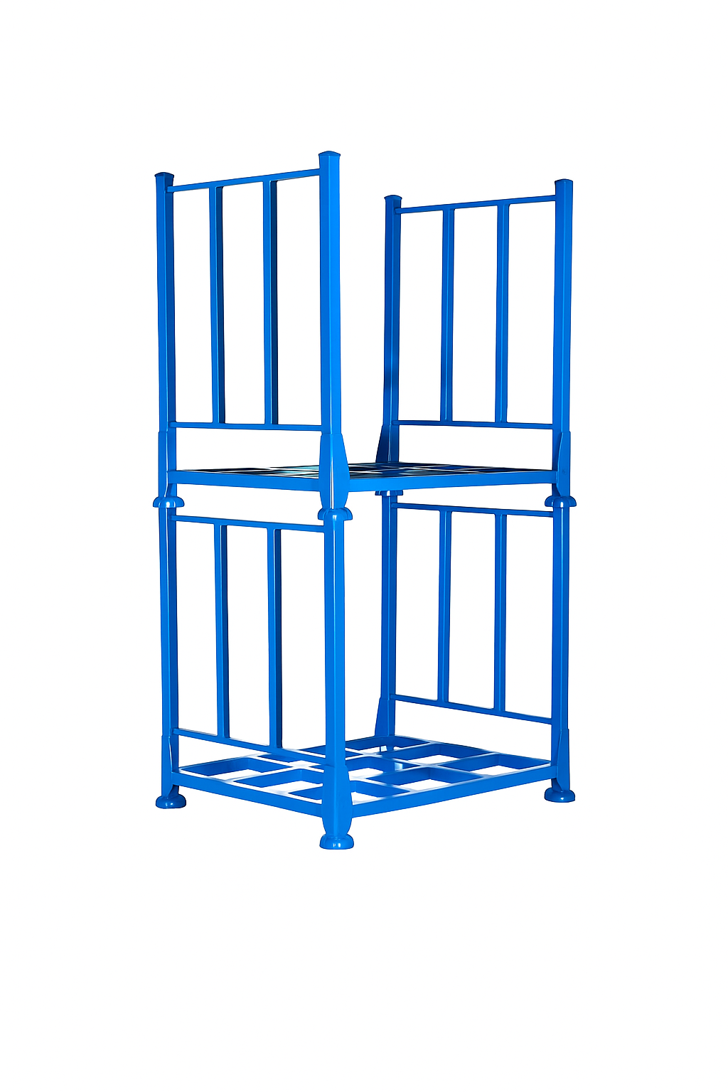 Cusca metalica pliabila si stivuibila pentru depozitare industriala ...