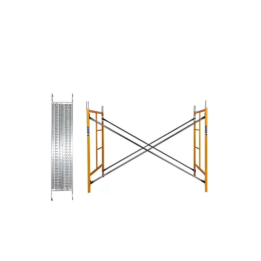 Schela otel 1800 L *900 l * 6000 h cu 12 diagonale și 3 platforme ...