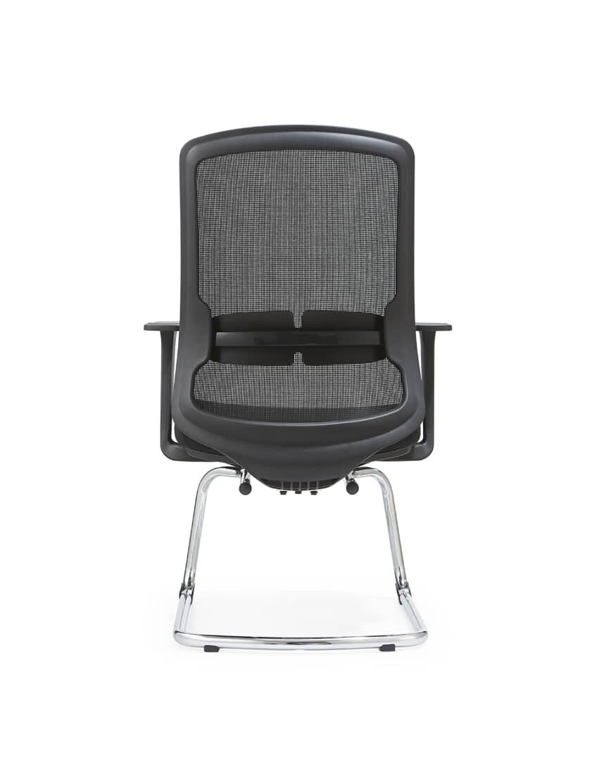 Scaun de birou ergonomic , fix cu picioare de aluminiu , design modern ...