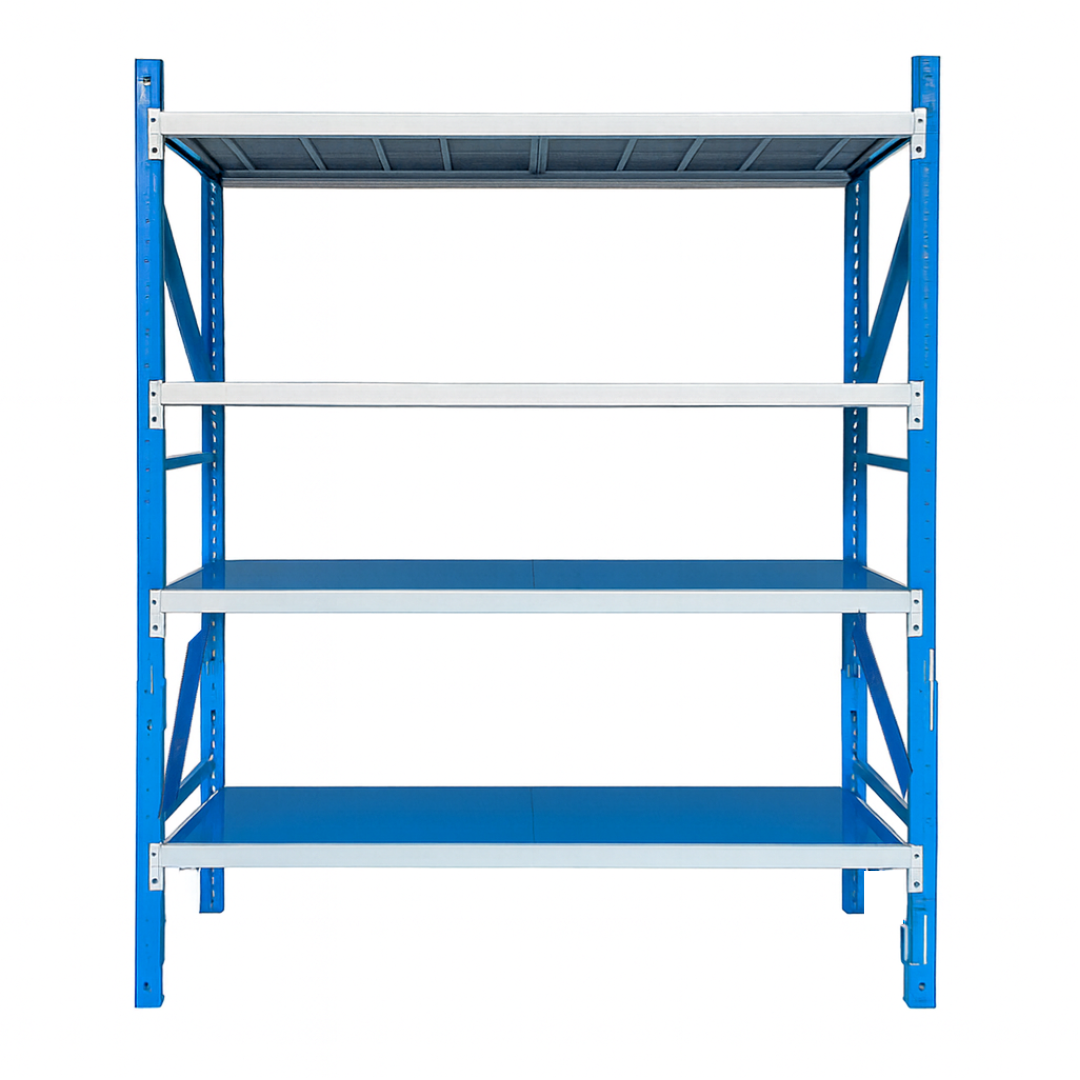 Raft profesional pentru depozitare H2500xl600xL2070 ,800 kg-4 niveluri ...