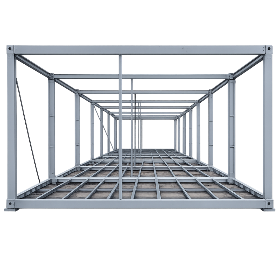 Container tip cadru metalic-oțel 2,3 mm – 5950 × 2500 × 2800 mm ...
