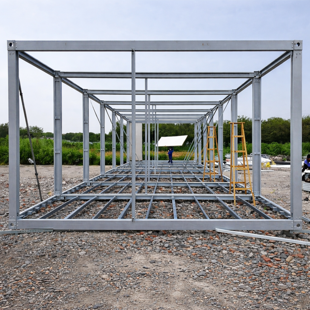 Container tip cadru metalic-oțel 2,3 mm – 5950 × 3000 × 2800 mm ...