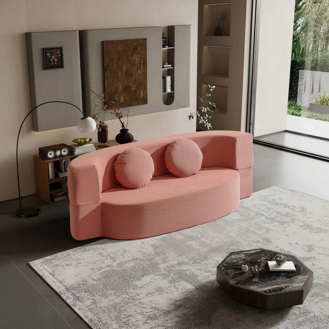 Canapea Bella Curve – 2 locuri, spumă de înaltă calitate, compresată ...